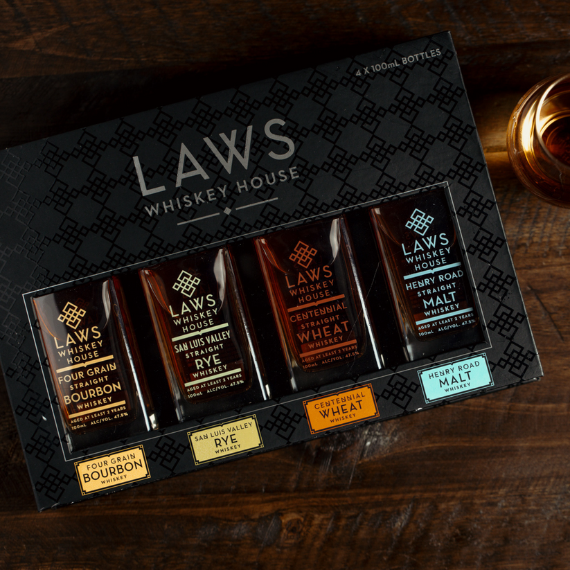 Laws 4x100ml Sample Pack – Laws Whiskey House