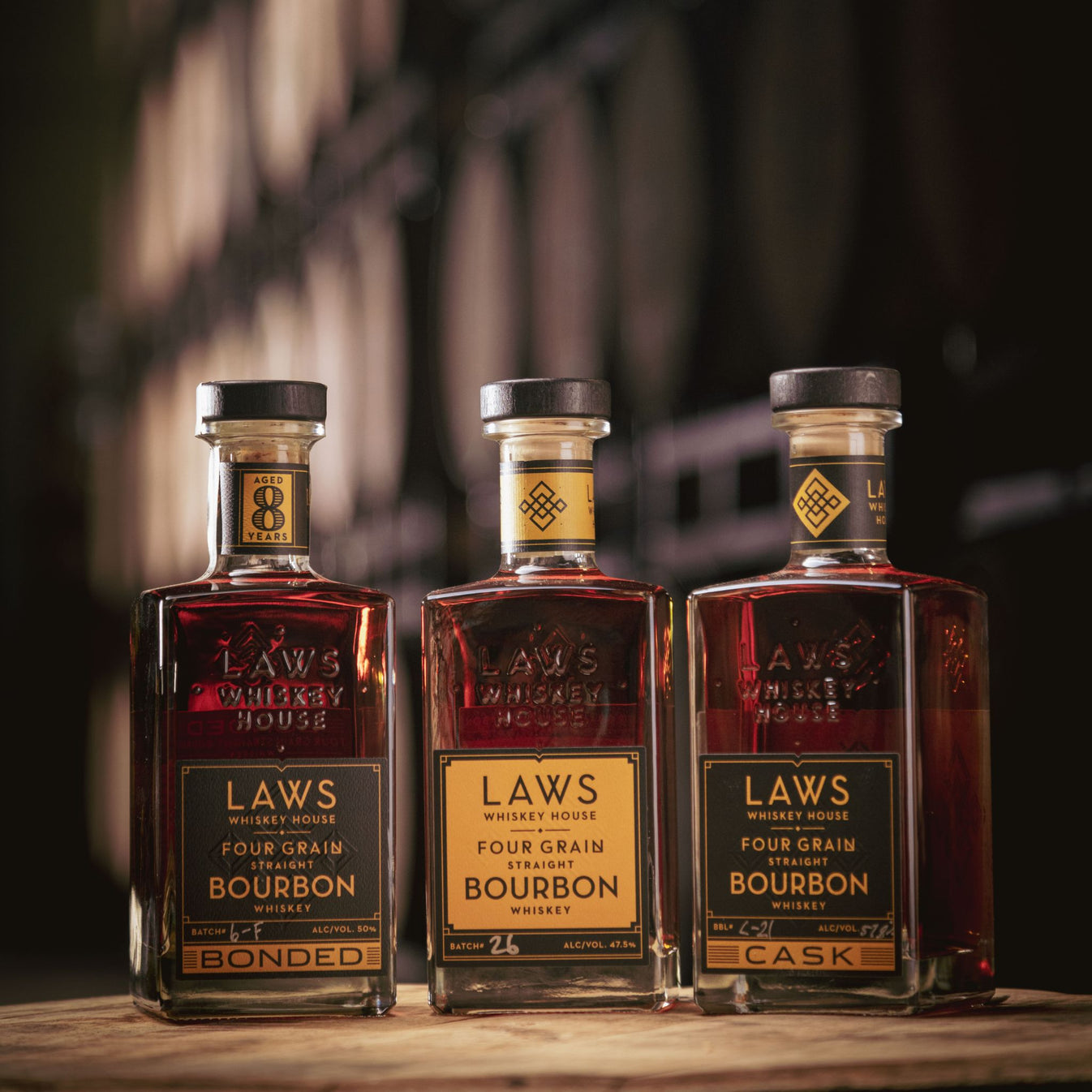 Four Grain Straight Bourbon - Cask Strength – Laws Whiskey House